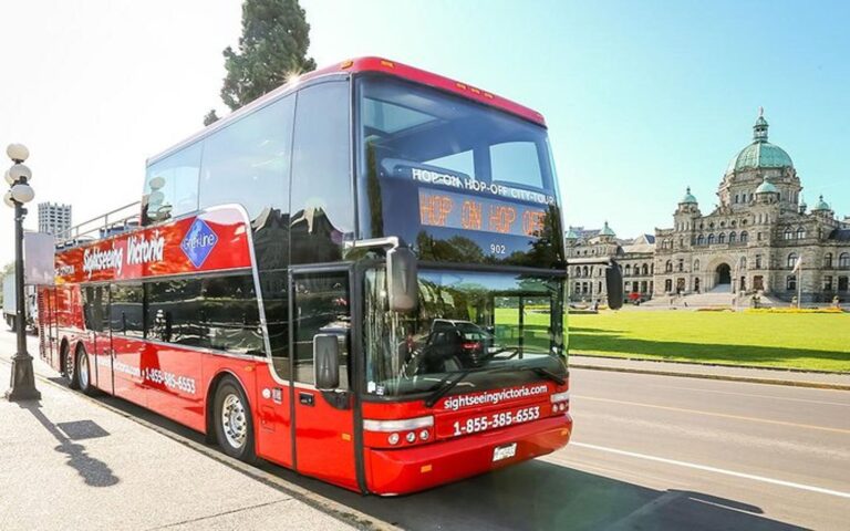 The Victoria Hop On Hop Off Bus: The Ultimate Sightseeing Solution